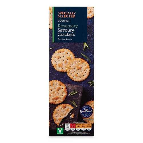 Gourmet Rosemary Savoury Crackers | ALDI UK